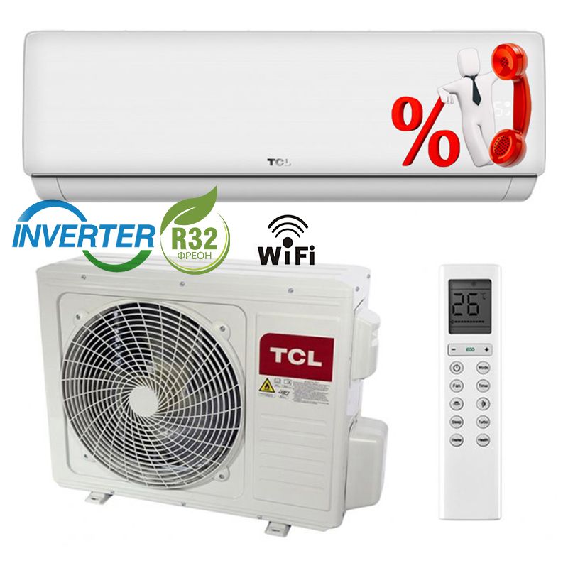 Кондиціонер TCL TAC-24CHSD/XAB1IHB Heat Pump Inverter R32 WI-FI ...
